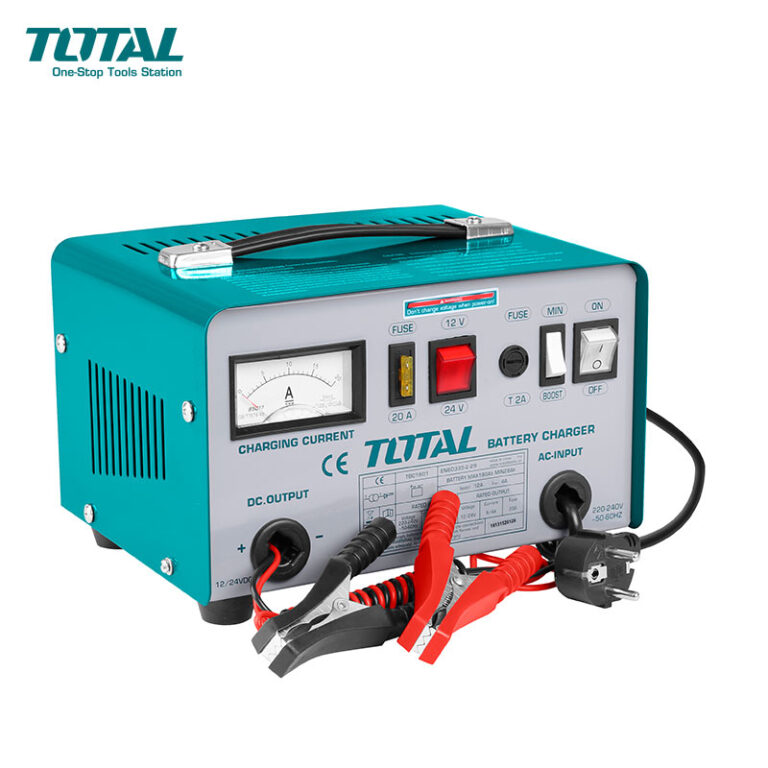 CARGADOR DE BATERÍA 12/24V INDUSTRIAL TOTAL TBC1601 - Ferramenta